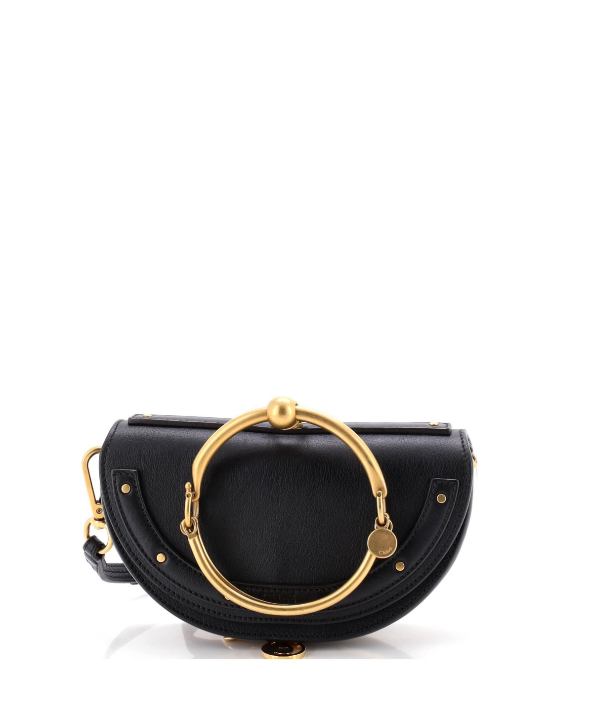 Click here for Pre-Owned Chloe Mini Nile Crossbody Bag Leather -... prices
