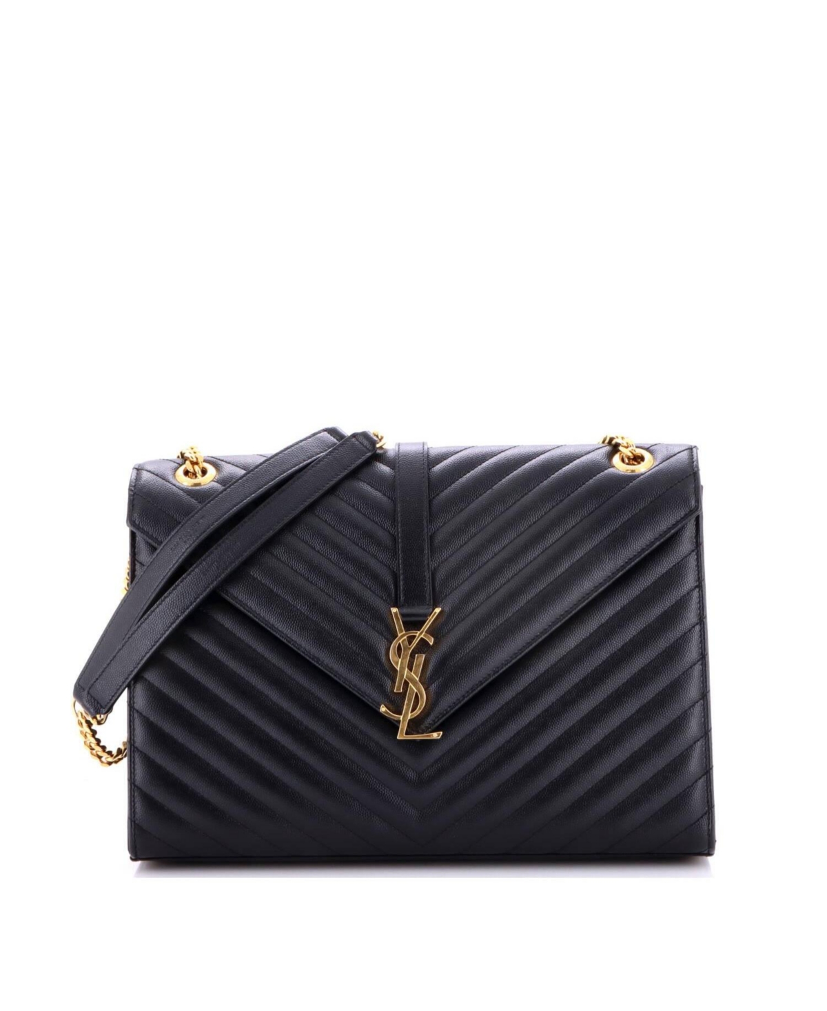 Click here for Pre-Owned Saint Laurent Large Classic Monogram Env... prices