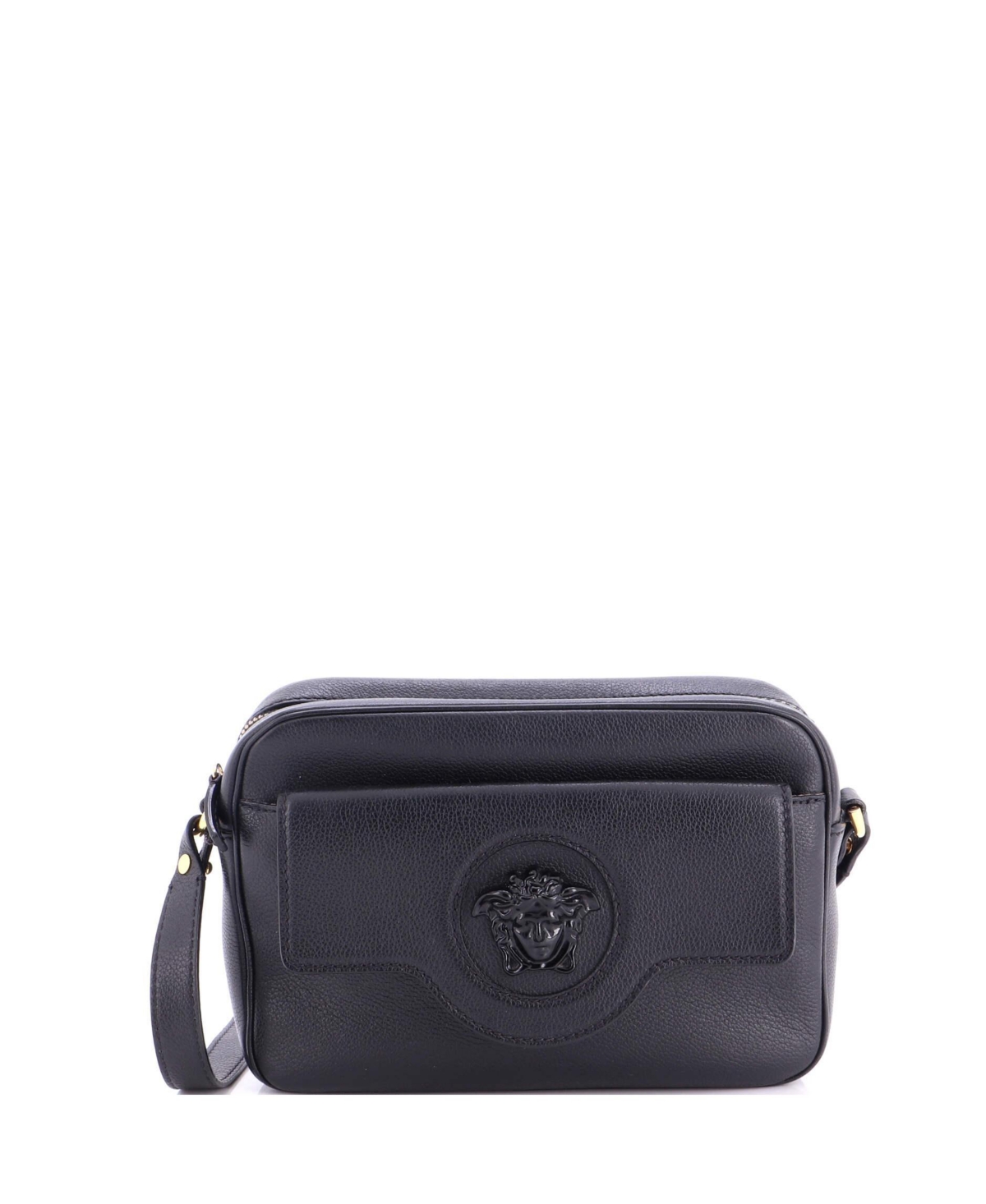 Click here for Pre-Owned Versace Small La Medusa Flap Pocket Came... prices
