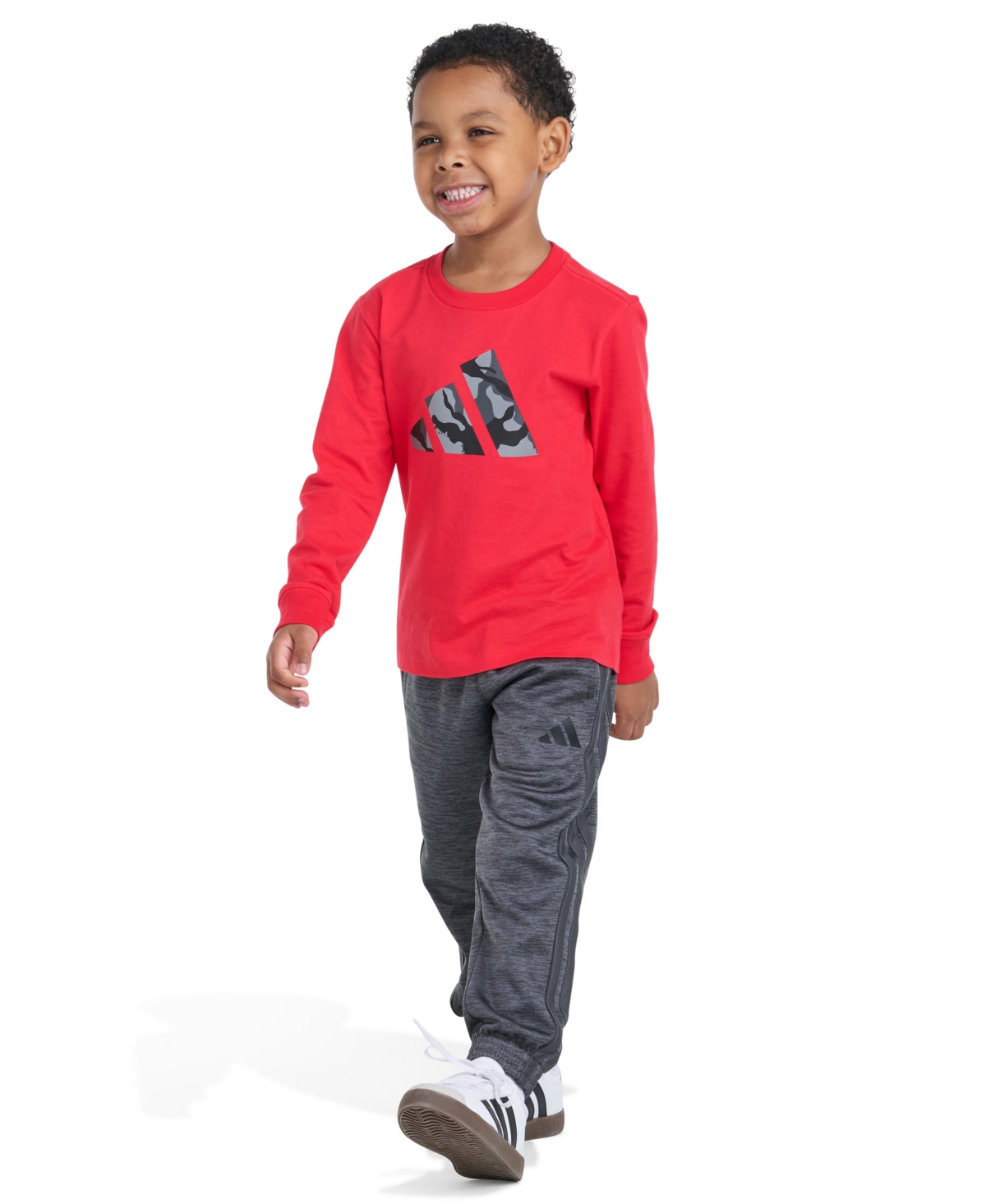 Click here for adidas Boys 2T-7 Camo Graphic Long-Sleeve T-Shirt... prices