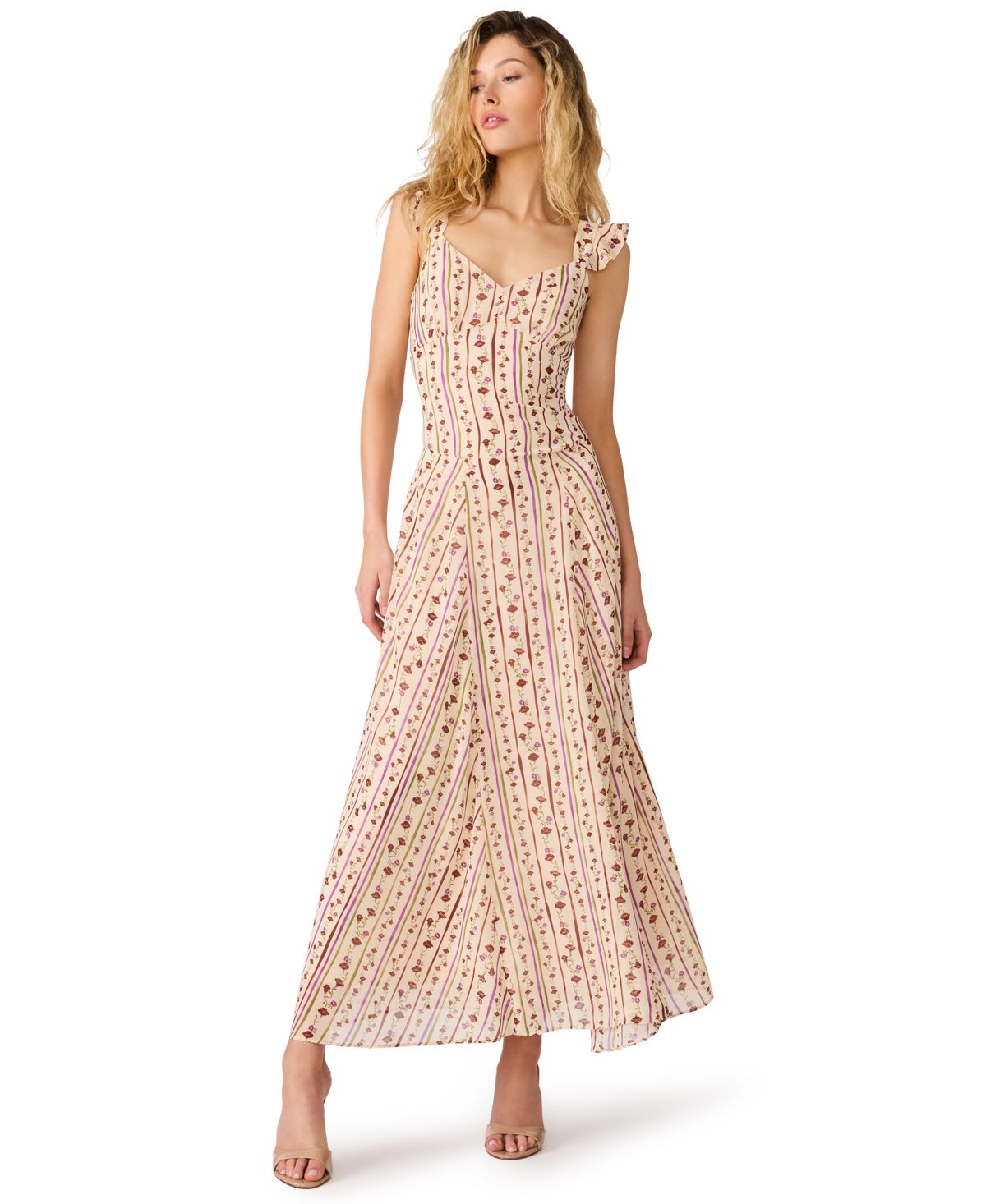 Click here for Steve Madden Womens Estela Sweetheart Fit & Flare... prices