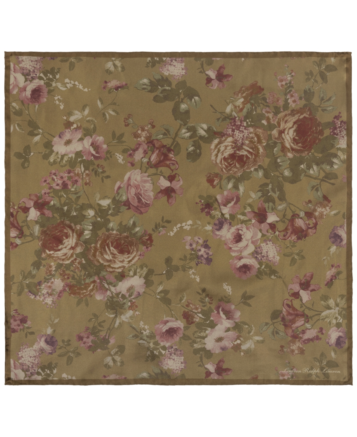 Click here for Lauren Ralph Lauren Floral Small Square Scarf - La... prices
