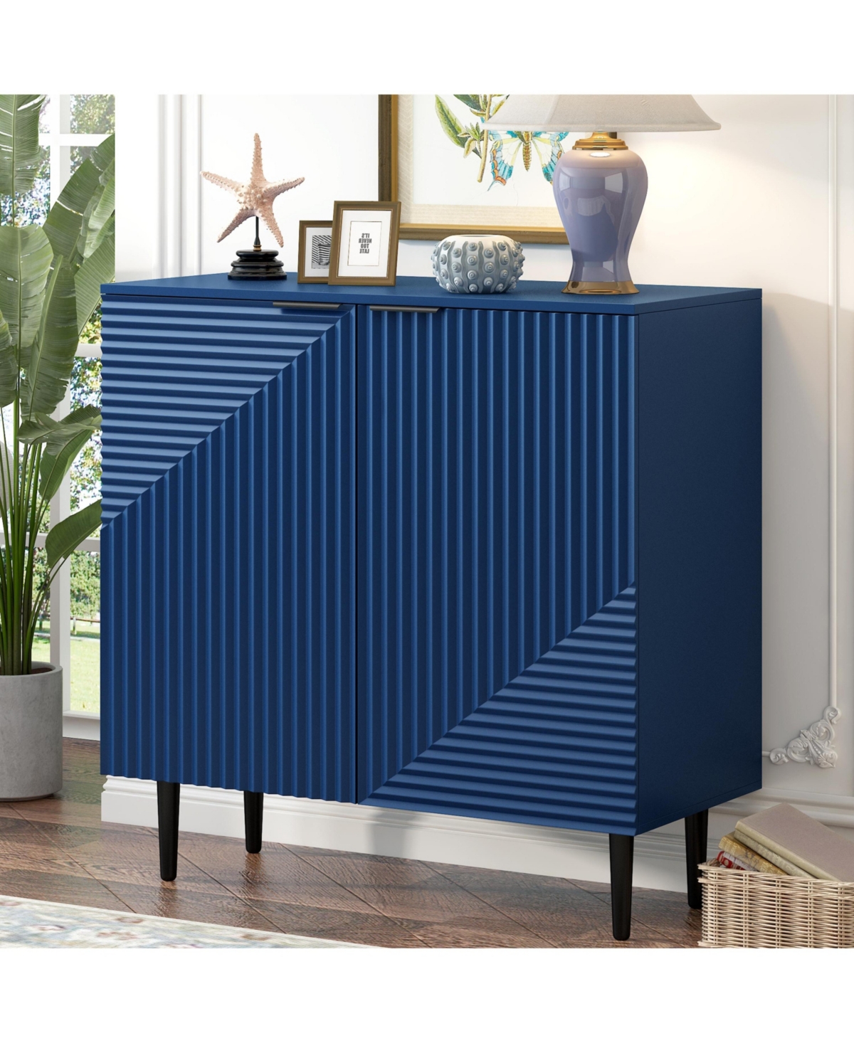 Click here for Flynama Modern Geometric Door Side Cabinet Home Ac... prices