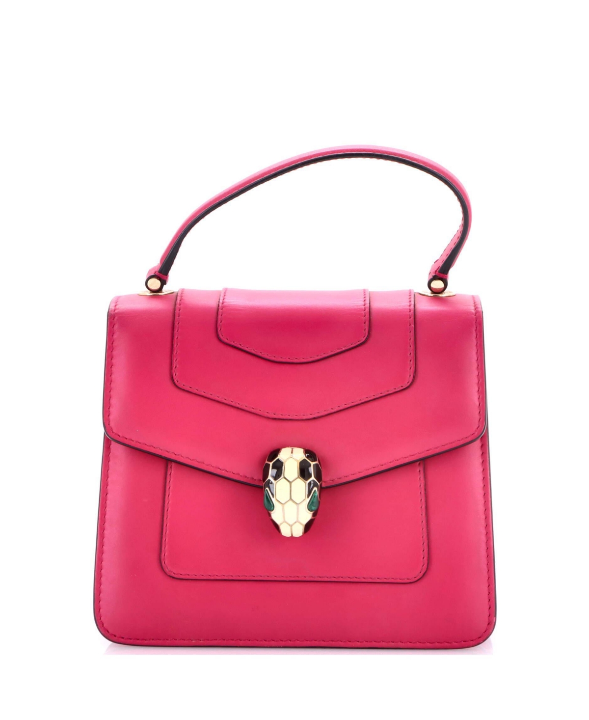 Click here for Pre-Owned Bvlgari Small Serpenti Forever Top Handl... prices