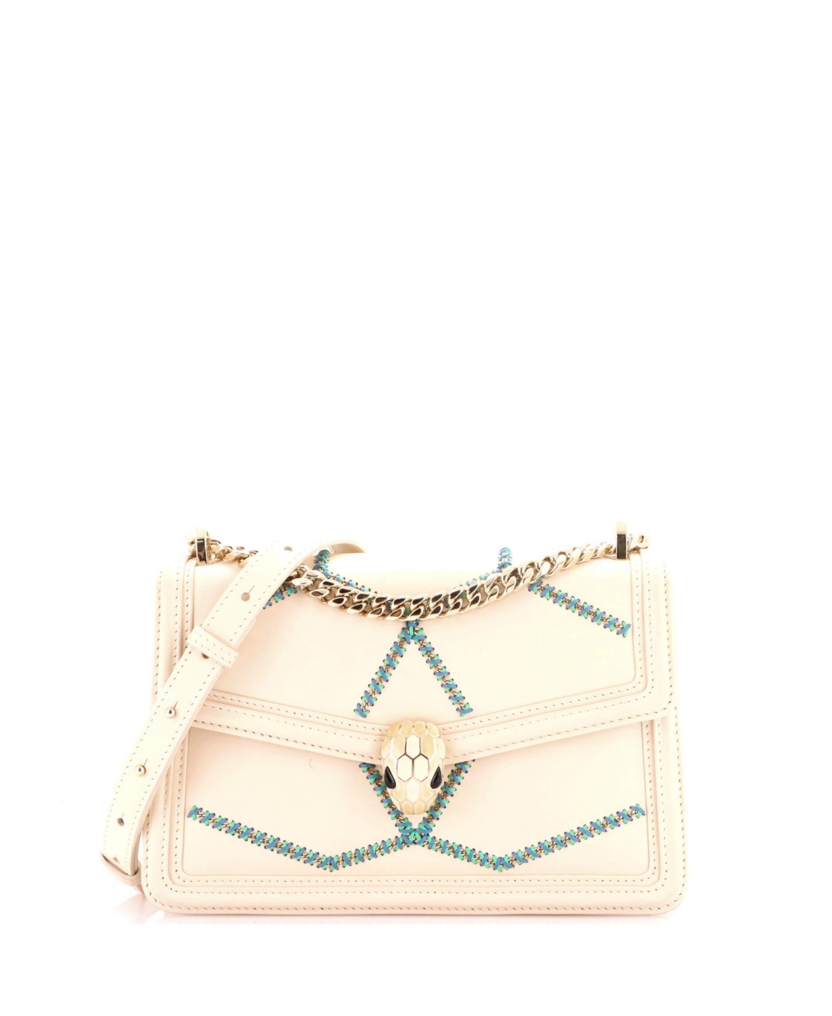 Click here for Pre-Owned Bvlgari Small Serpenti Forever Shoulder... prices