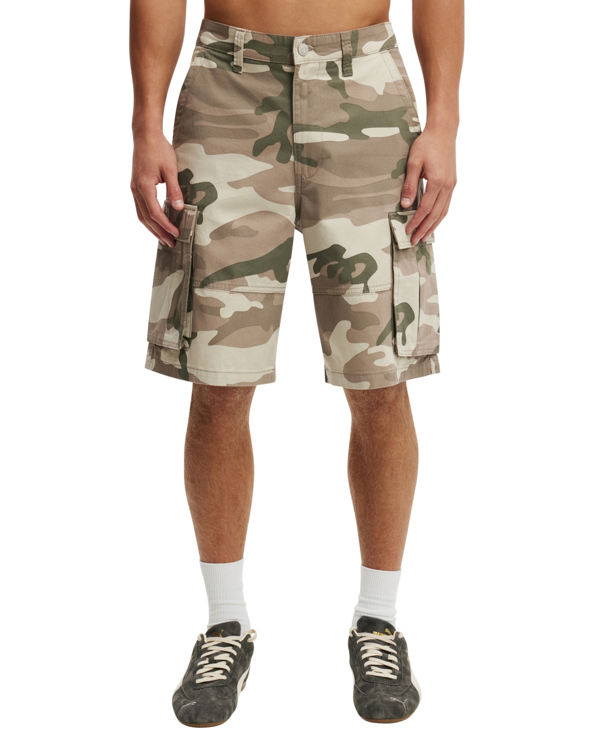 Click here for Cotton On Mens Authentic Military Cargo Zipper Sho... prices