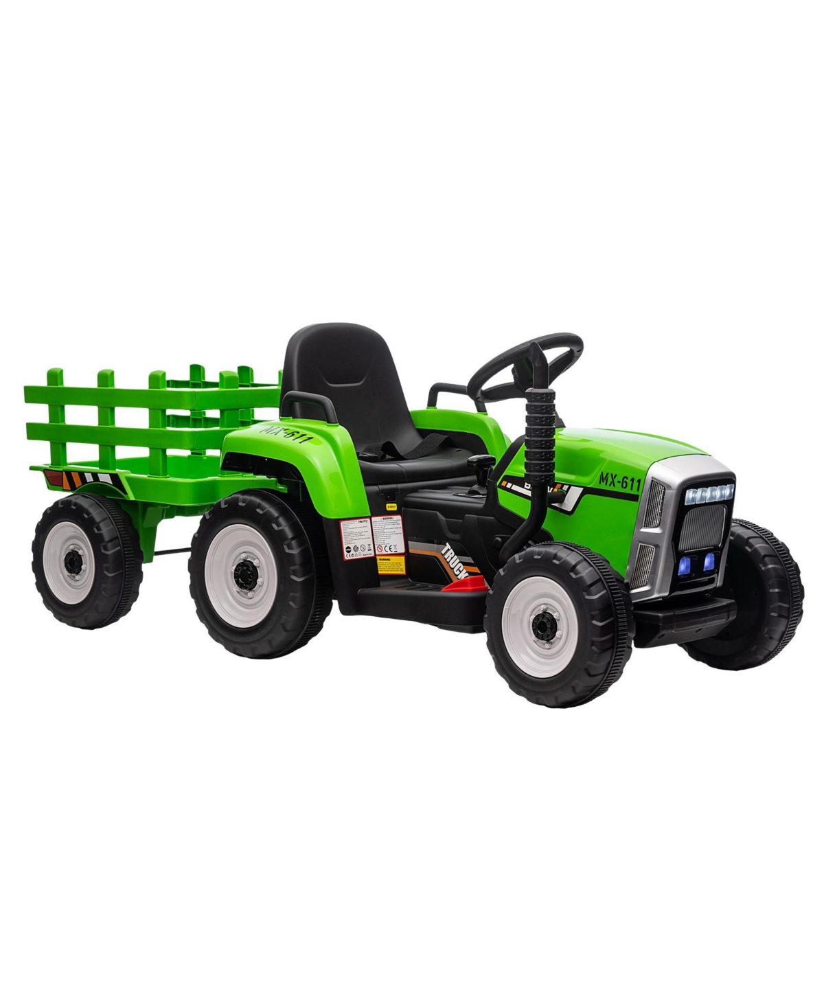 Click here for homfan 12V Kids Electric Ride-On Tractor with Trai... prices