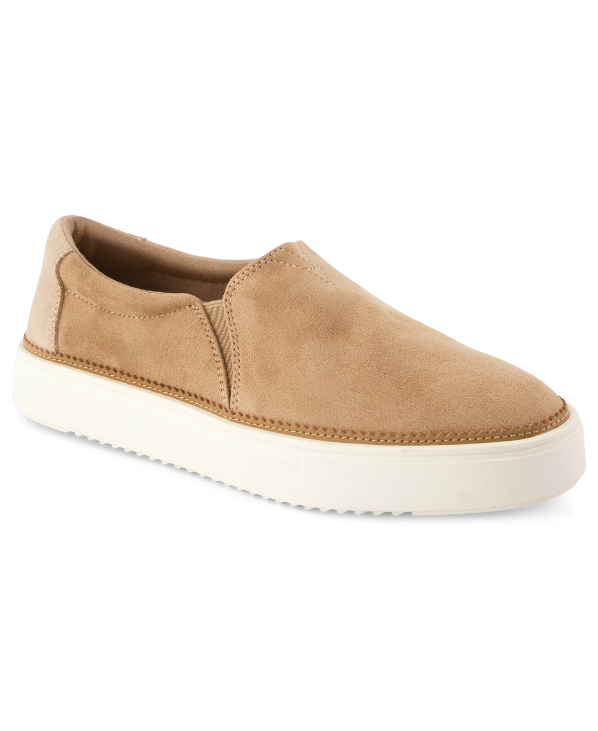 Click here for Toms Womens Emily Slip-On Sneakers - Mid Taupe Pre... prices