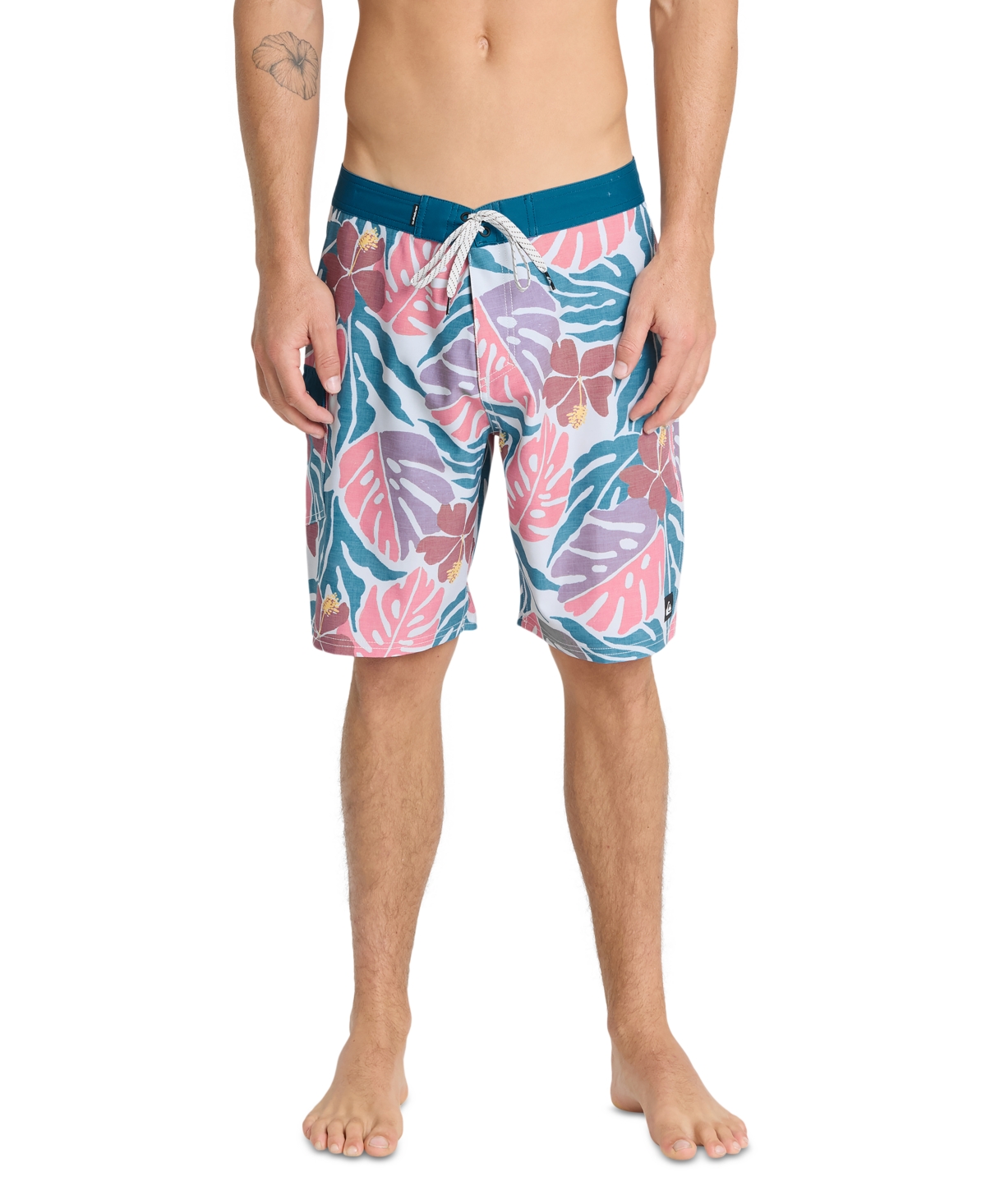 Click here for Quiksilver Mens Forest Peak 20 Board Shorts - Pink... prices