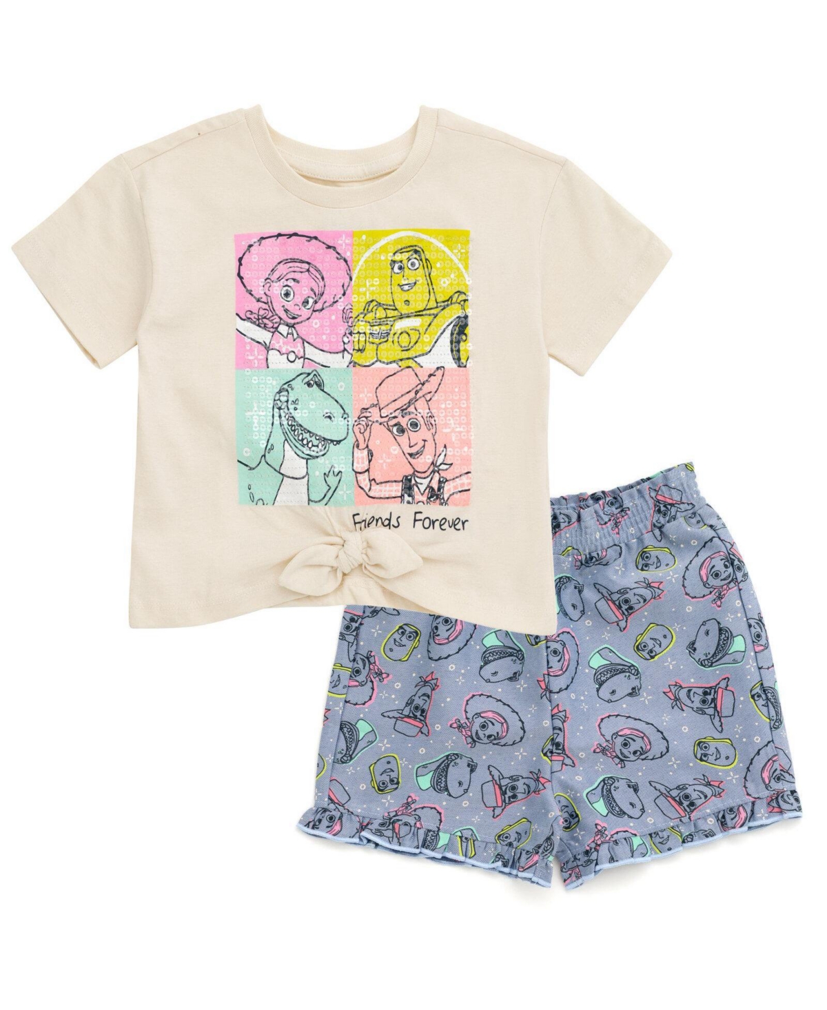 Click here for Toy Story Winnie the Pooh Girls 2 -16 2-Piece T-Sh... prices