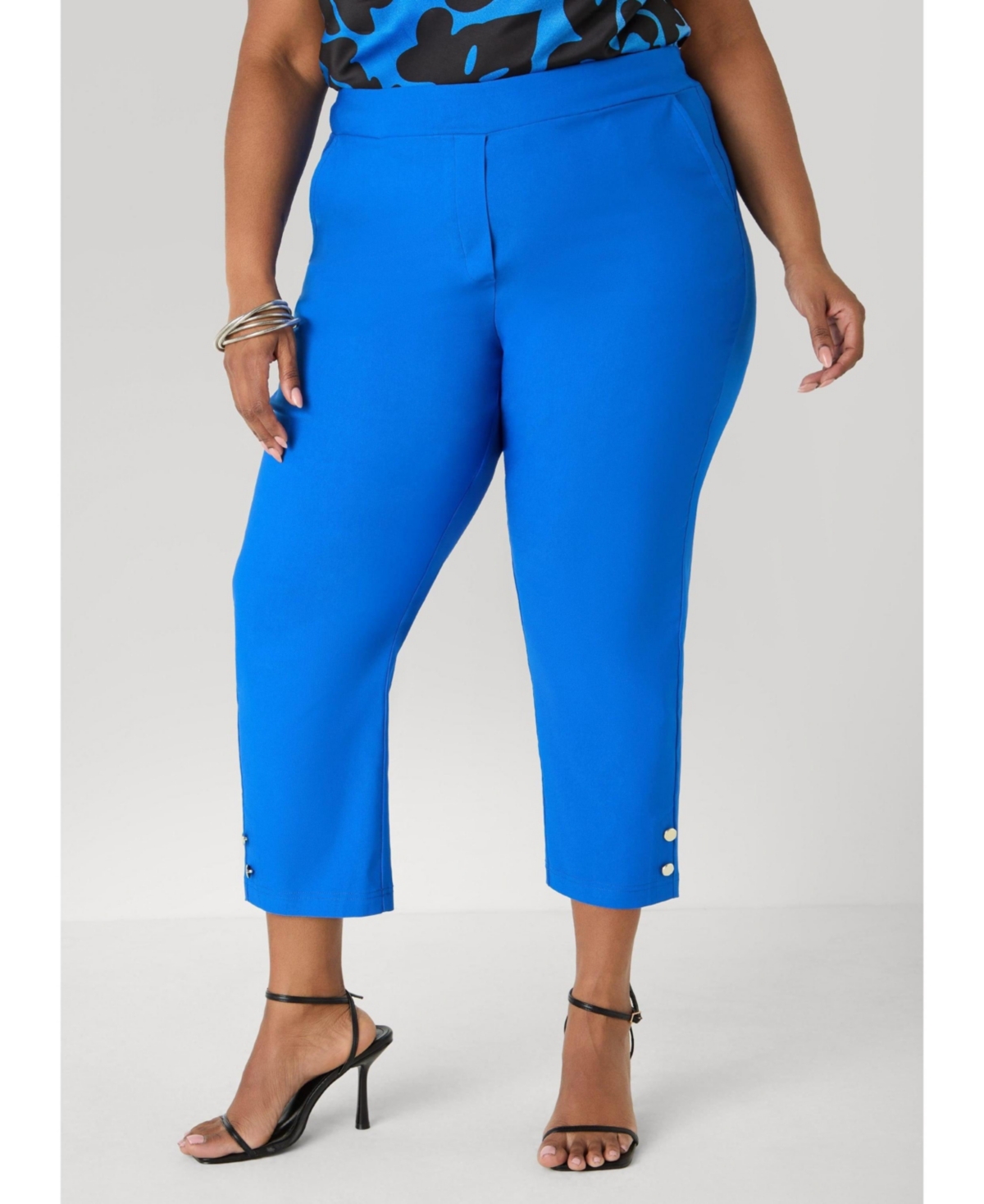 Click here for Ashley Stewart Womens Plus Sizes Millennium Button... prices