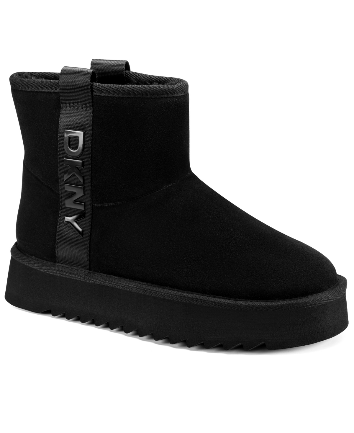 Click here for Dkny Womens Imogen Slip-On Winter Booties - Black prices