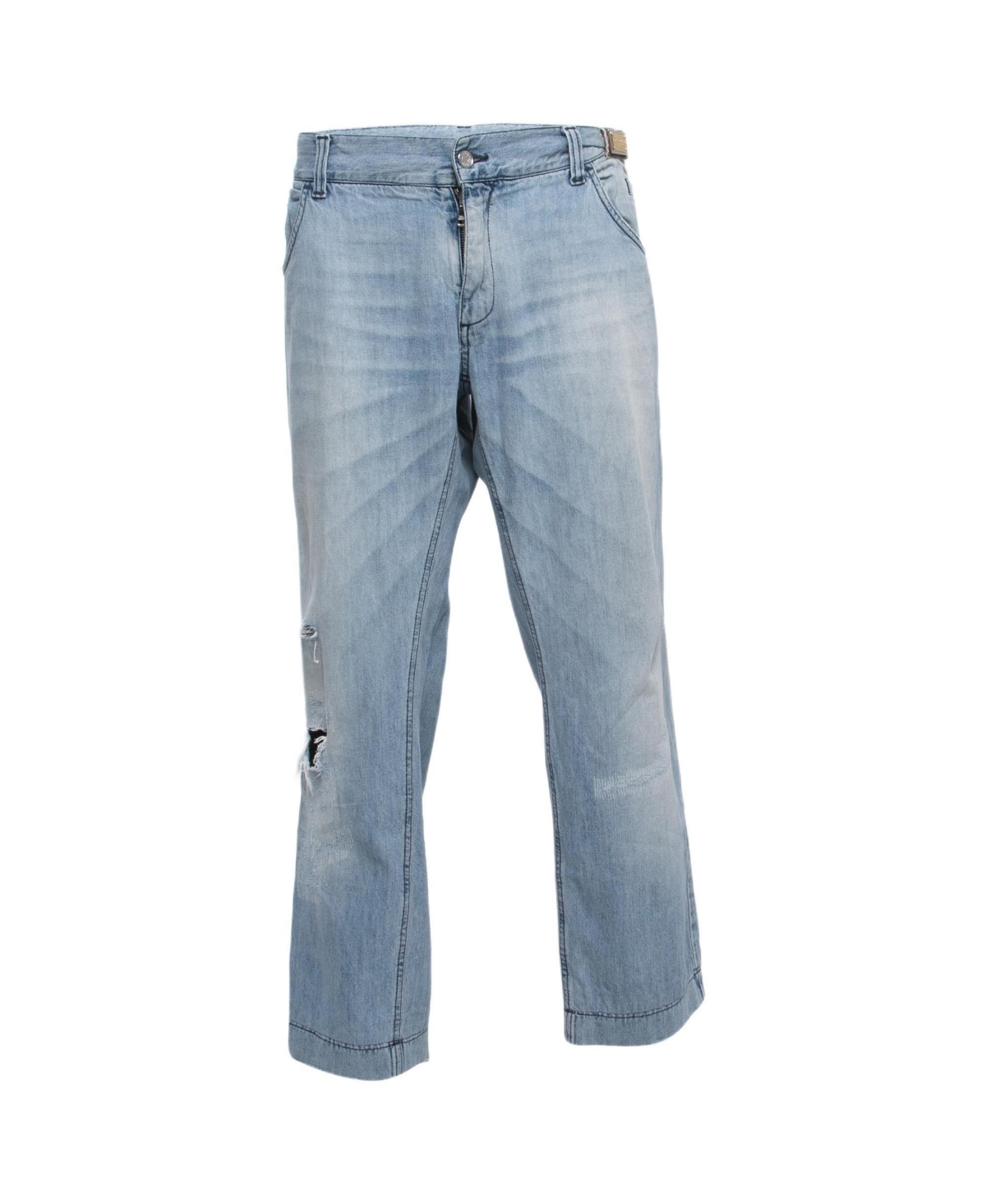 Click here for Pre-Owned Dolce & Gabbana Big & Tall Ripped Denim... prices