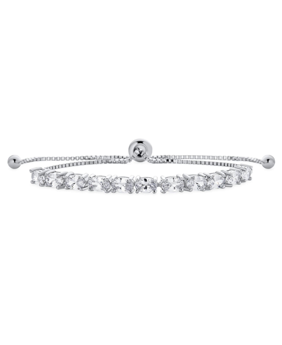 Click here for Bling Jewelry Cocktail Oval Cz Cubic Zirconia Tenn... prices