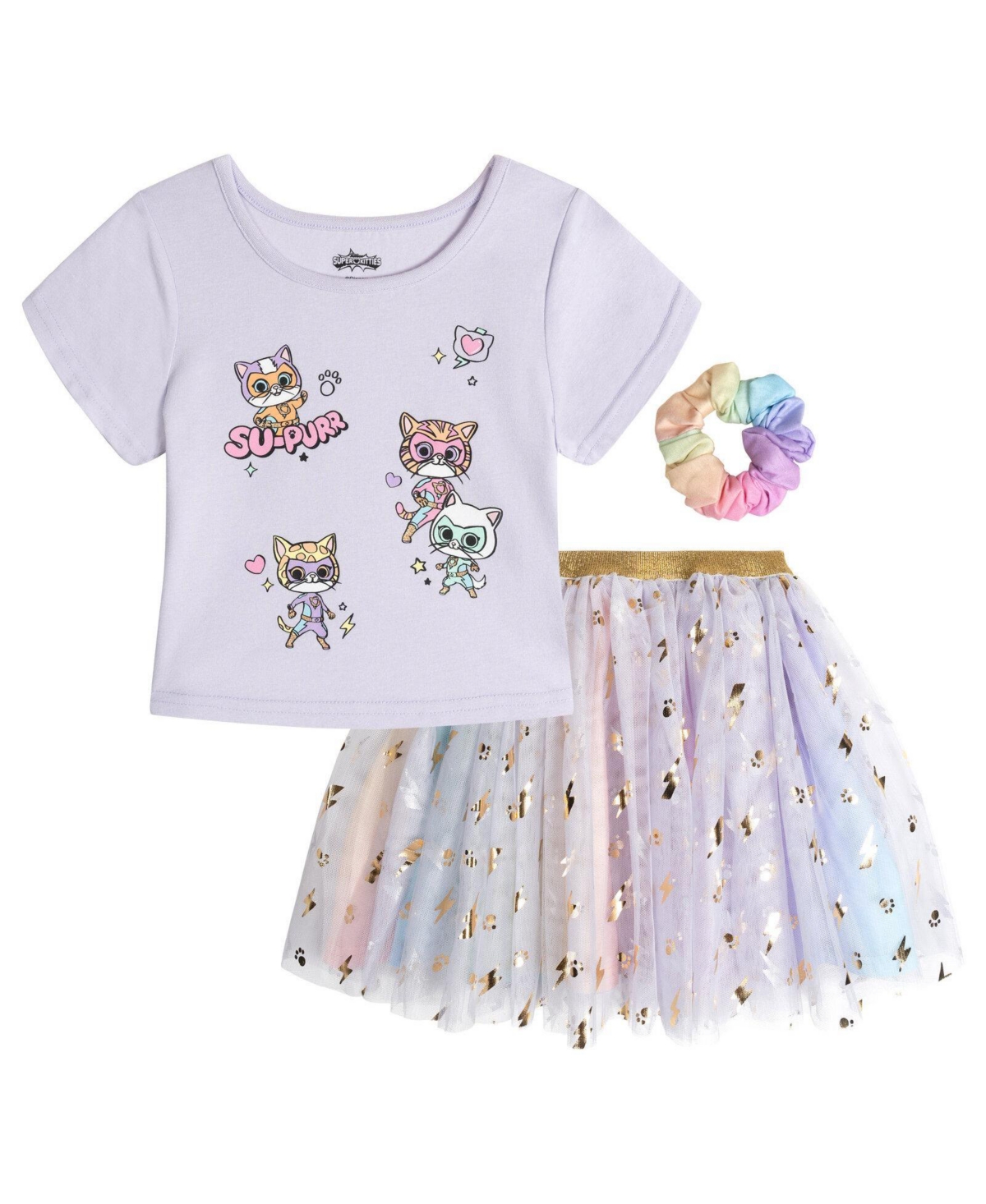 Click here for Super Kitties Toddler Girls (2T-4T) T-Shirt and Tu... prices