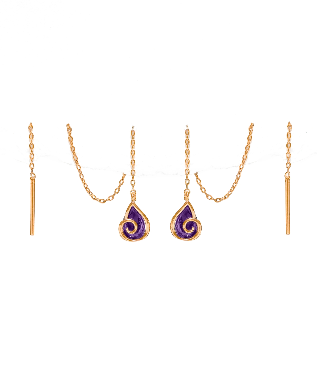 Click here for Girls Crew Crystal Disney Ursula Threader Earrings... prices