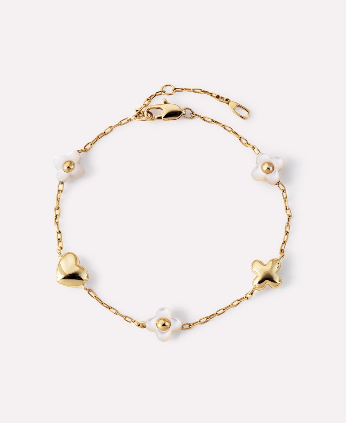 Click here for Ana Luisa 14k Gold-Plated Azura Imitation Pearl Ch... prices