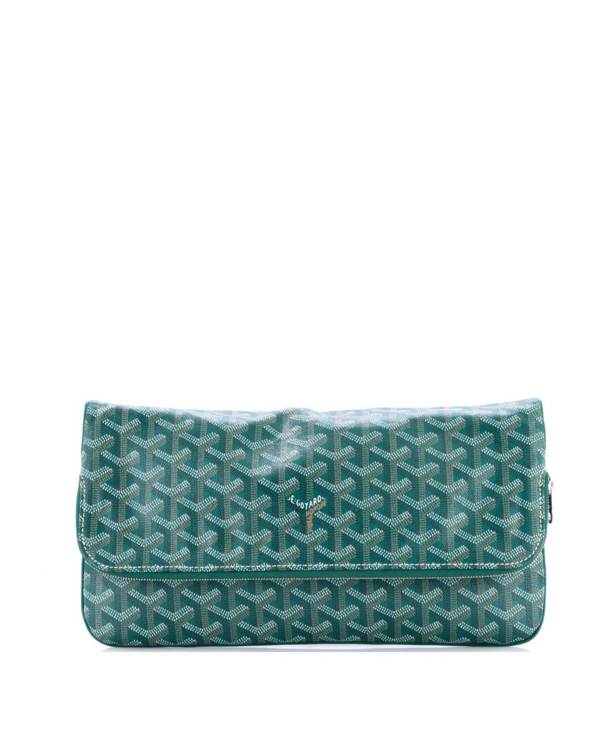 Click here for Pre-Owned Goyard Saint Marie Clutch Coated Canvas... prices