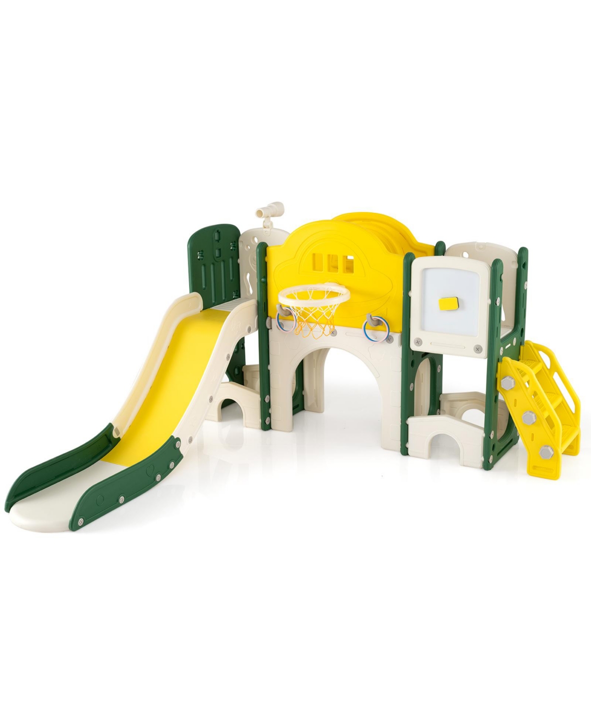 Click here for Slickblue 10-in-1 Kids Slide Playset with Climber... prices