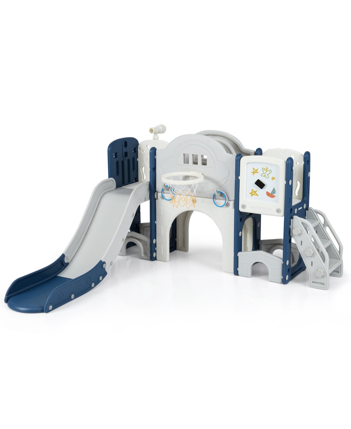 Click here for Slickblue 10-in-1 Kids Slide Playset with Climber... prices