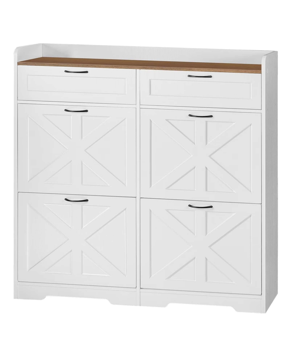Click here for Slickblue Shoe Storage Cabinet Farmhouse Design wi... prices