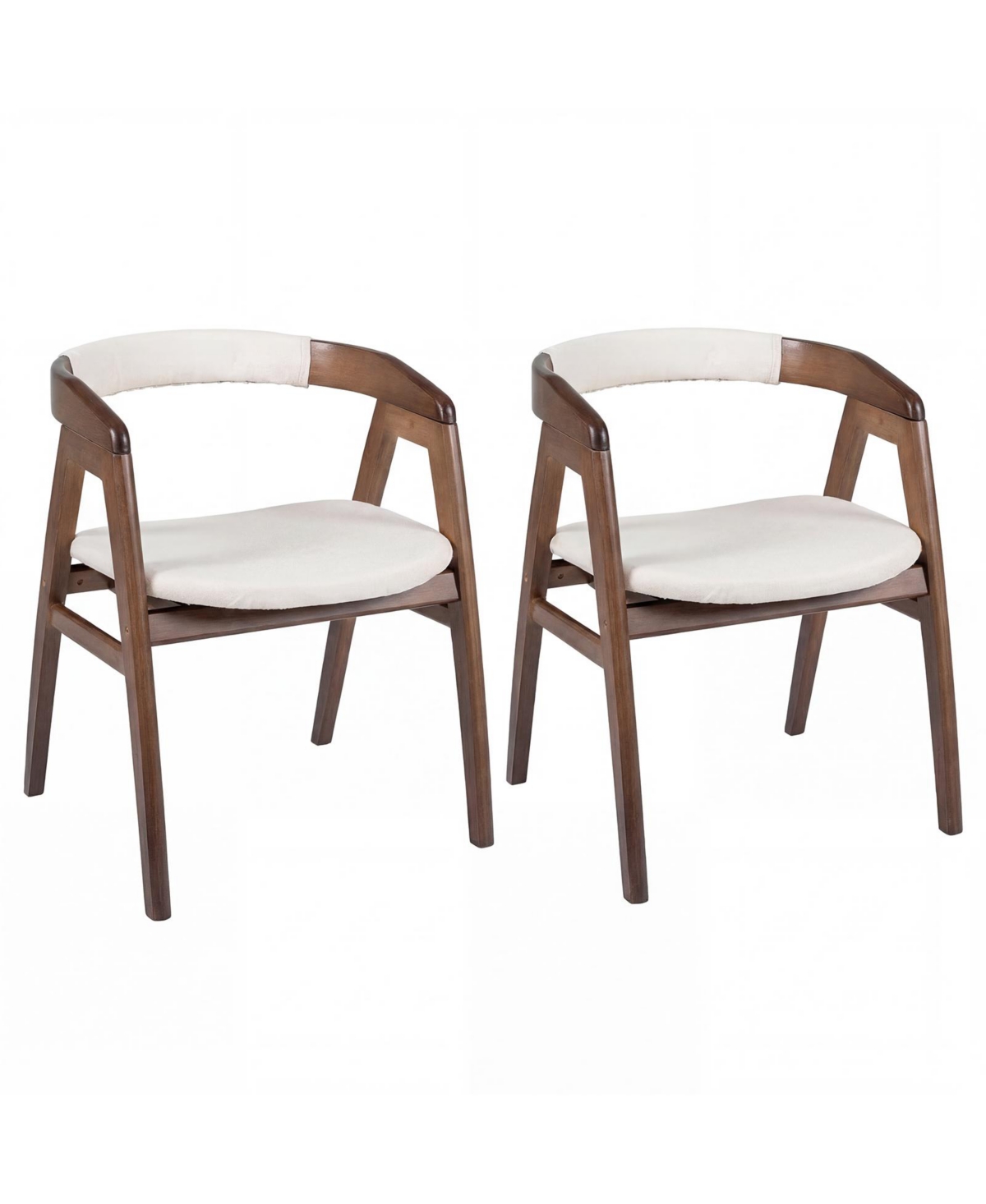 Click here for Gymax Set of 2 Leisure Bamboo Chairs Dining Chairs... prices