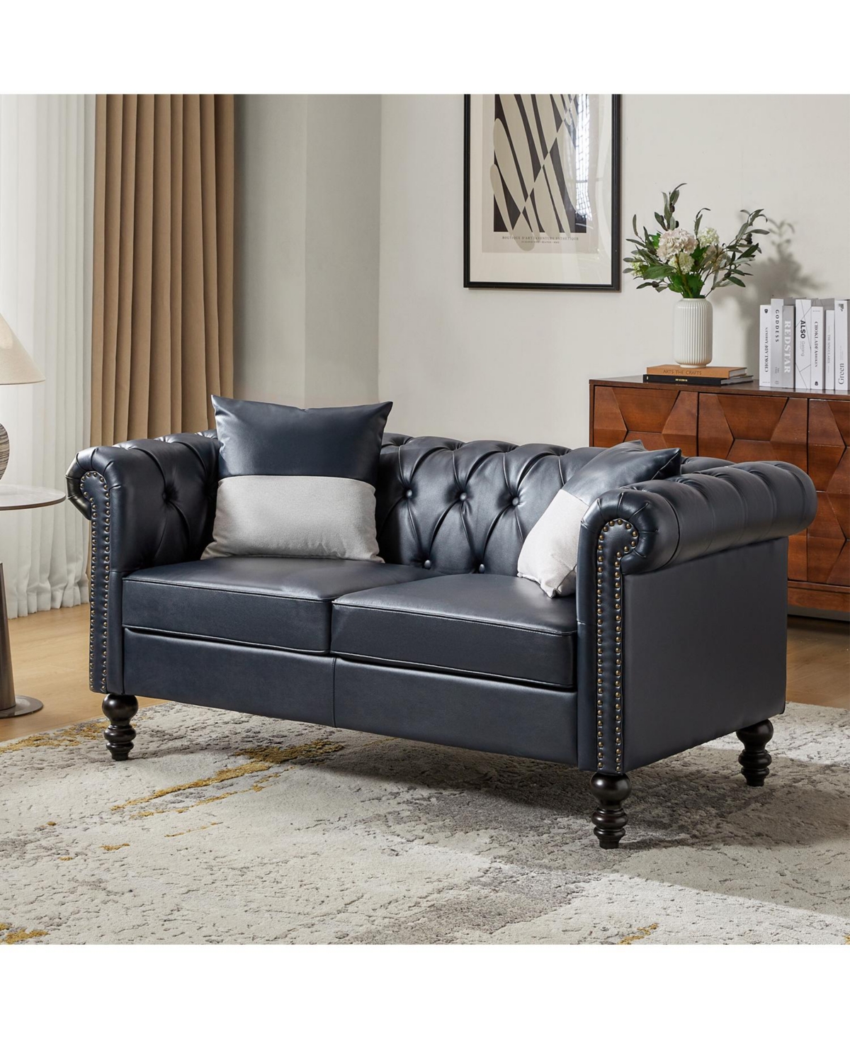 Click here for Tecla 3 Piece Living Room Set with Two-tone Throw... prices