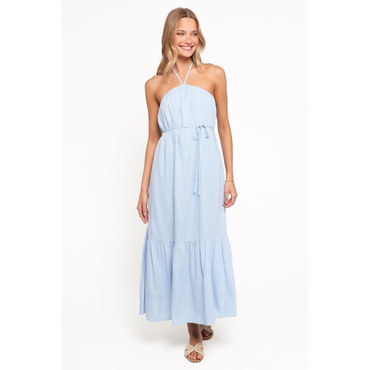 Click here for Petal and Pup Womens View Halterneck Maxi Dress -... prices
