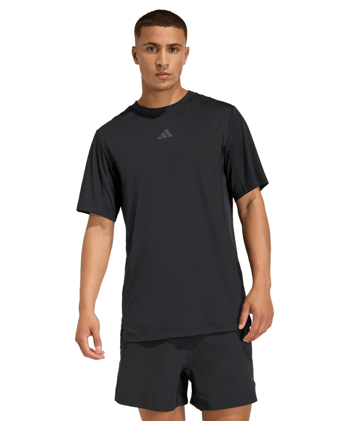 Click here for adidas Mens D4T Prime Lift 3-Stripes Crewneck T-Sh... prices