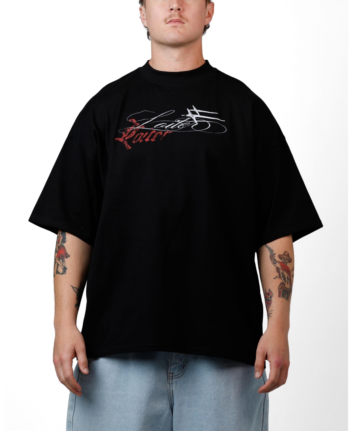 Click here for Loiter Mens Devotion T-Shirt - Black prices