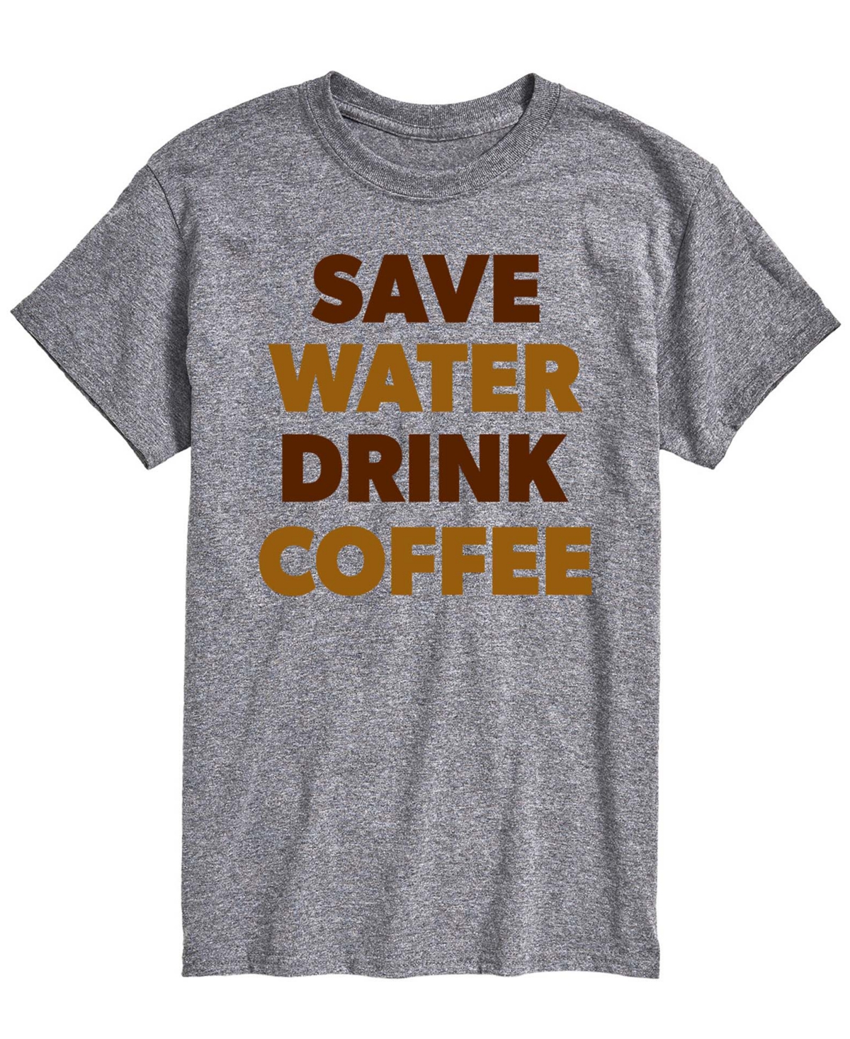Click here for Airwaves Mens Save Water Drink Coffee Short-Sleeve... prices