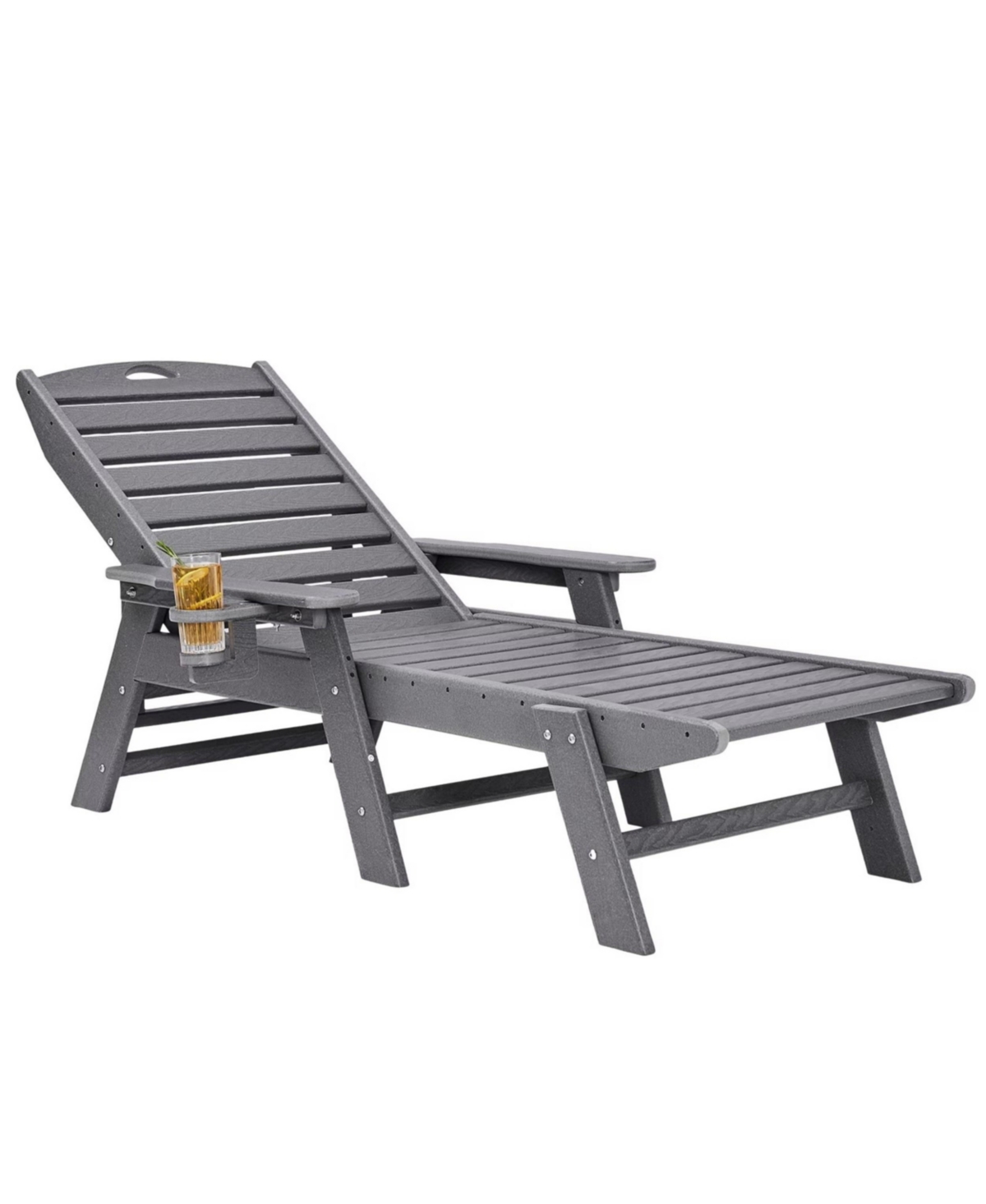 Click here for Yiortwo Outdoor Chaise Lounge Chair  6-Position Ad... prices