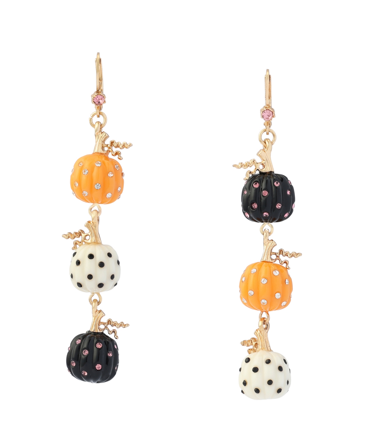 Click here for Betsey Johnson Faux-Stone Pretty Spooky Pumpkin Li... prices