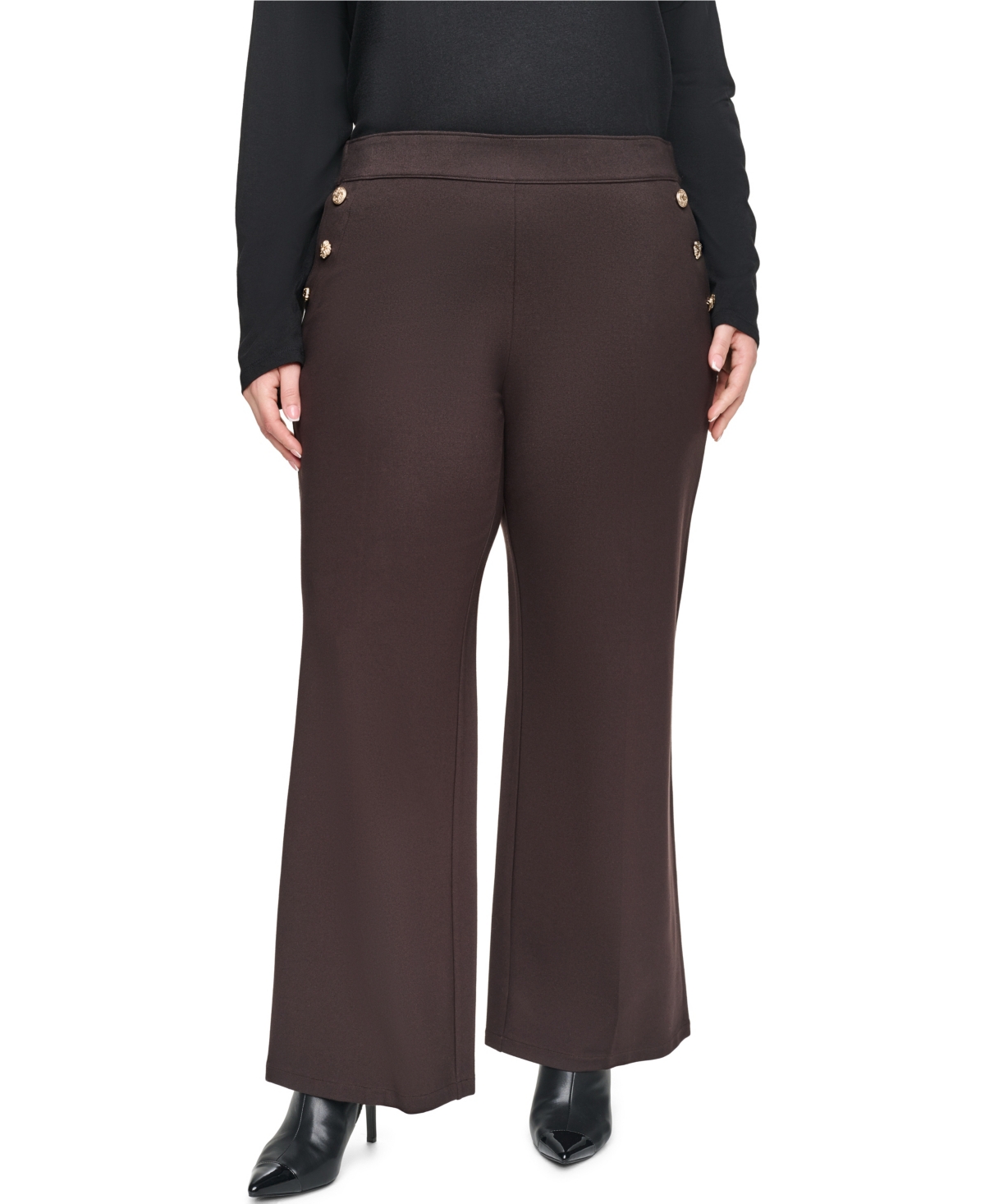 Click here for Karl Lagerfeld Paris Plus Size Compression Sailor... prices