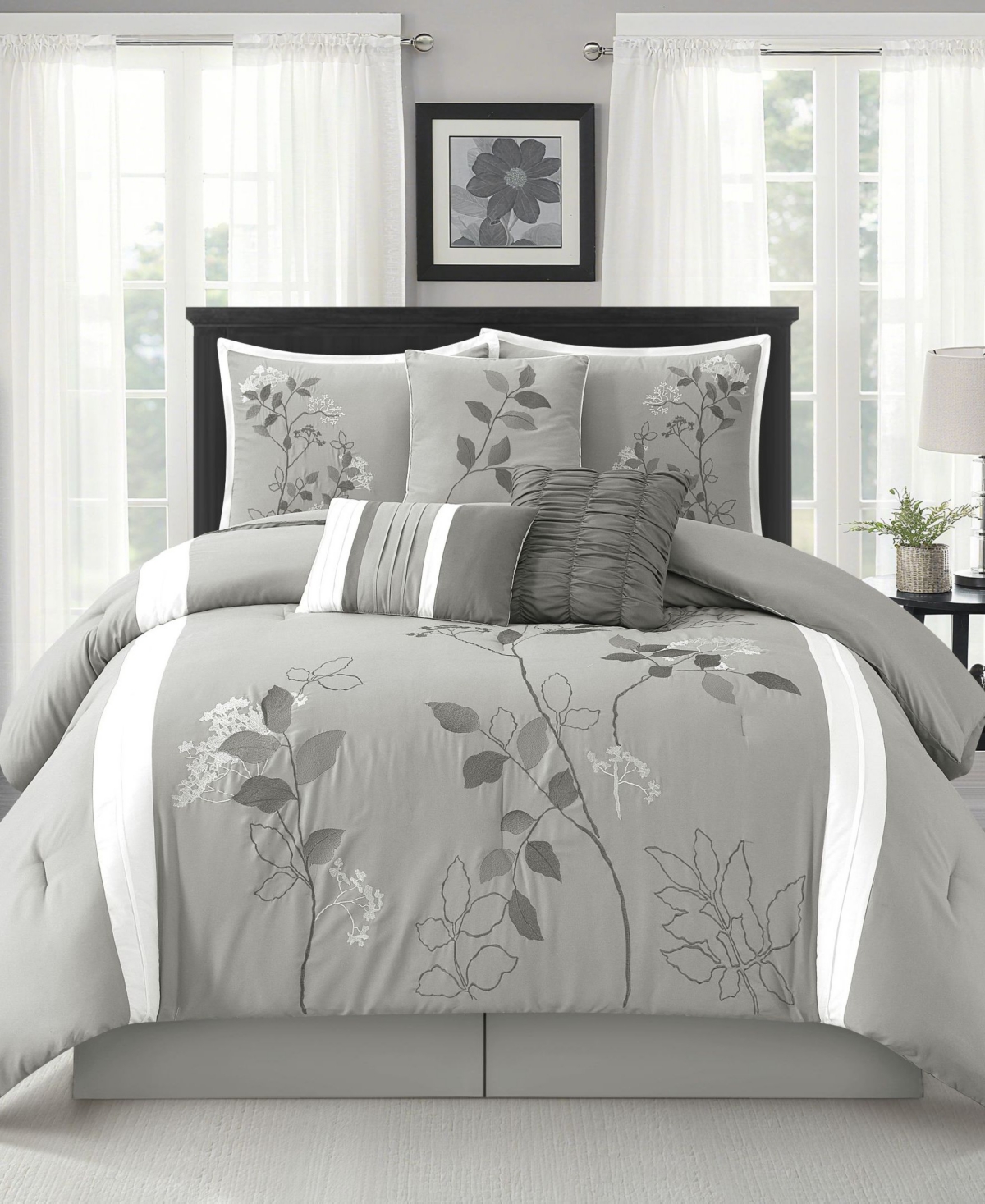 Click here for Stratford Park Lucy 7-Pc. Comforter Set  Queen - G... prices