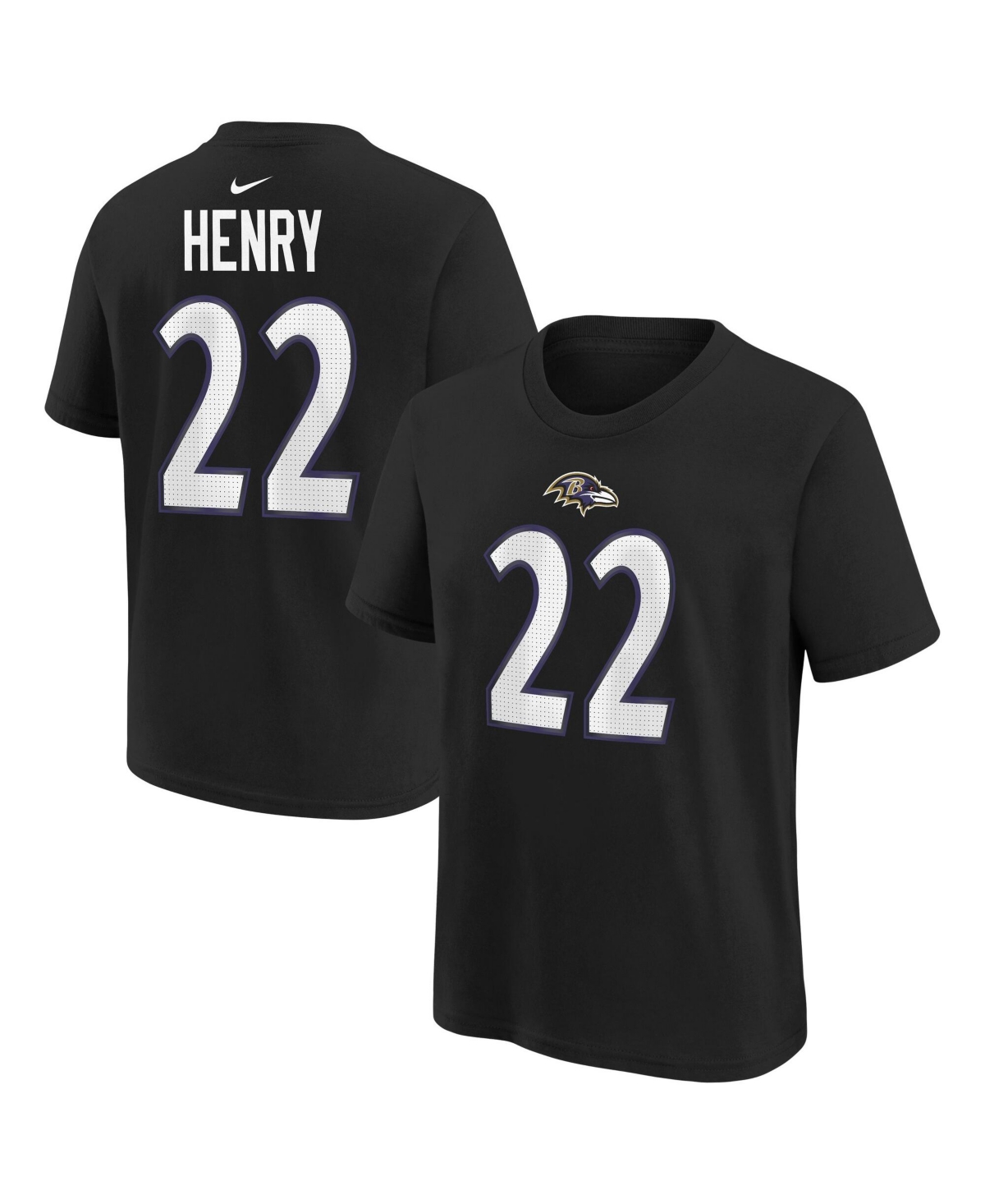 Click here for Nike Big Boys and Girls Derrick Henry Black Baltim... prices