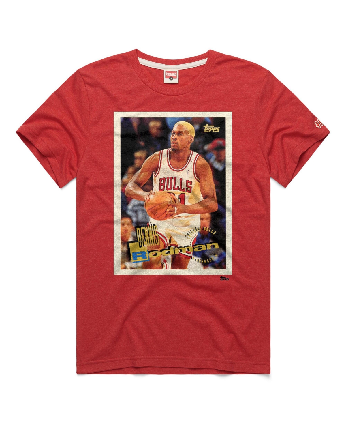 Click here for Homage Mens and Womens Dennis Rodman Red Chicago B... prices