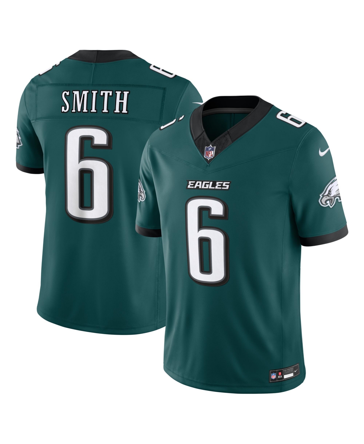 Click here for Nike Mens DeVonta Smith Midnight Green Philadelphi... prices