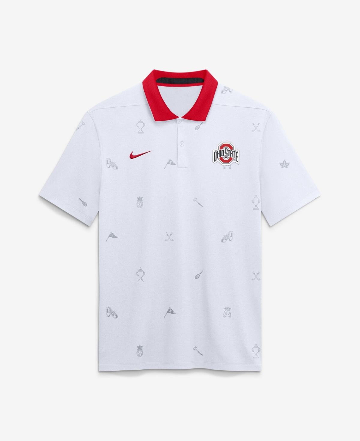 Click here for Nike Mens White Ohio State Buckeyes Vapor Pattern... prices