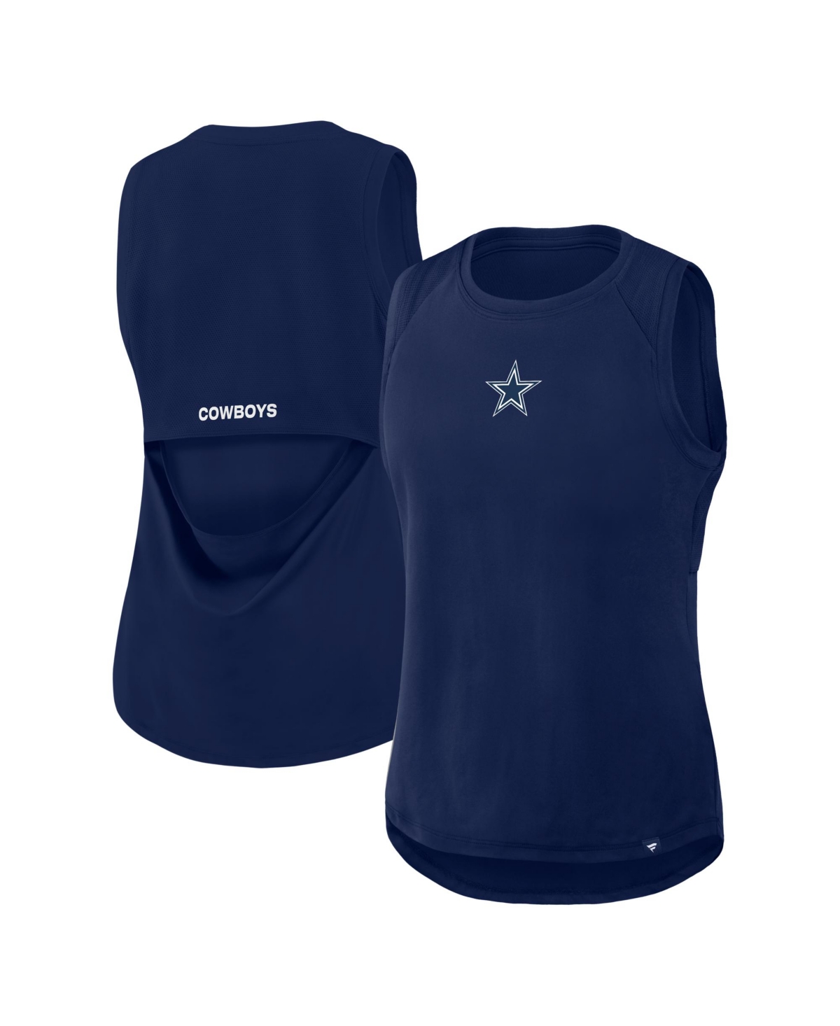 Click here for Fanatics Womens Navy Dallas Cowboys Draped MeshÂ B... prices