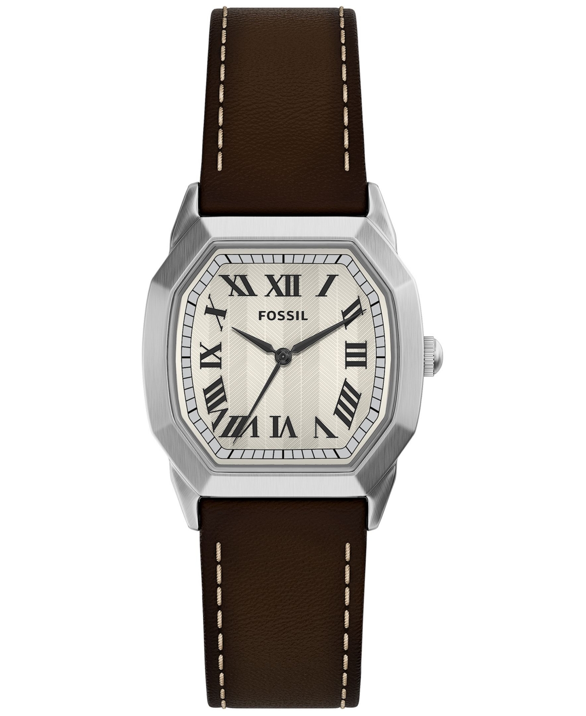 Click here for Fossil Mens Harlow Three-Hand Brown Leather Watch... prices