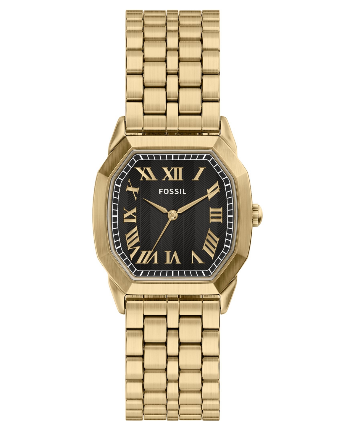 Click here for Fossil Mens Harlow Three-Hand Gold-Tone Stainless... prices