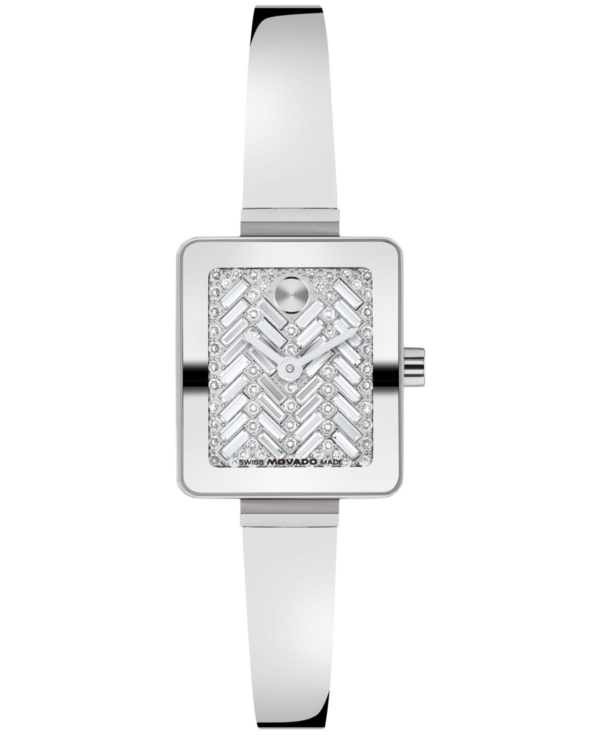 Click here for Movado Womens Bold Tank Mini Bangle Swiss Quartz S... prices