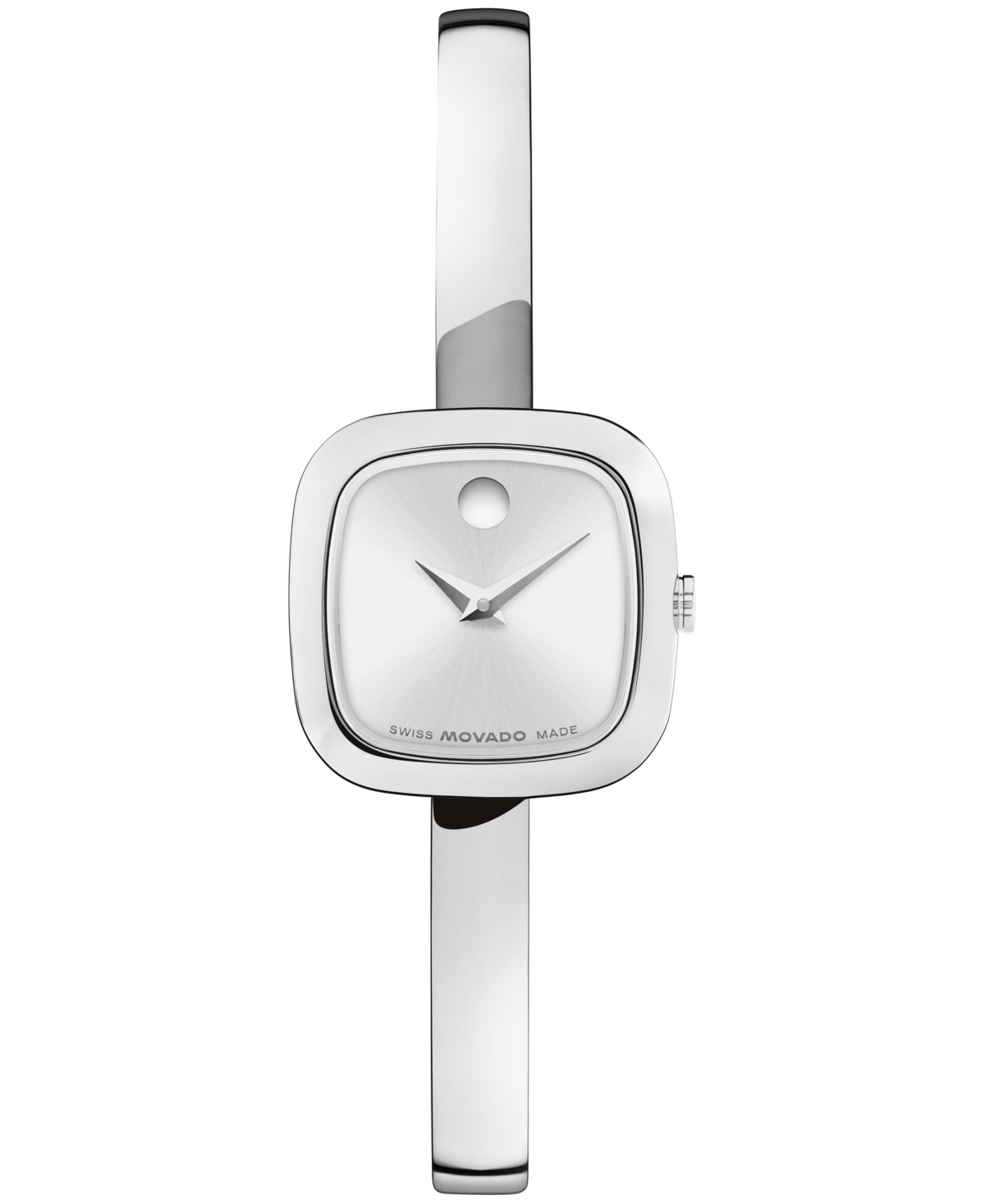 Click here for Movado Womens Museum Bangle Cushion Swiss Quartz S... prices