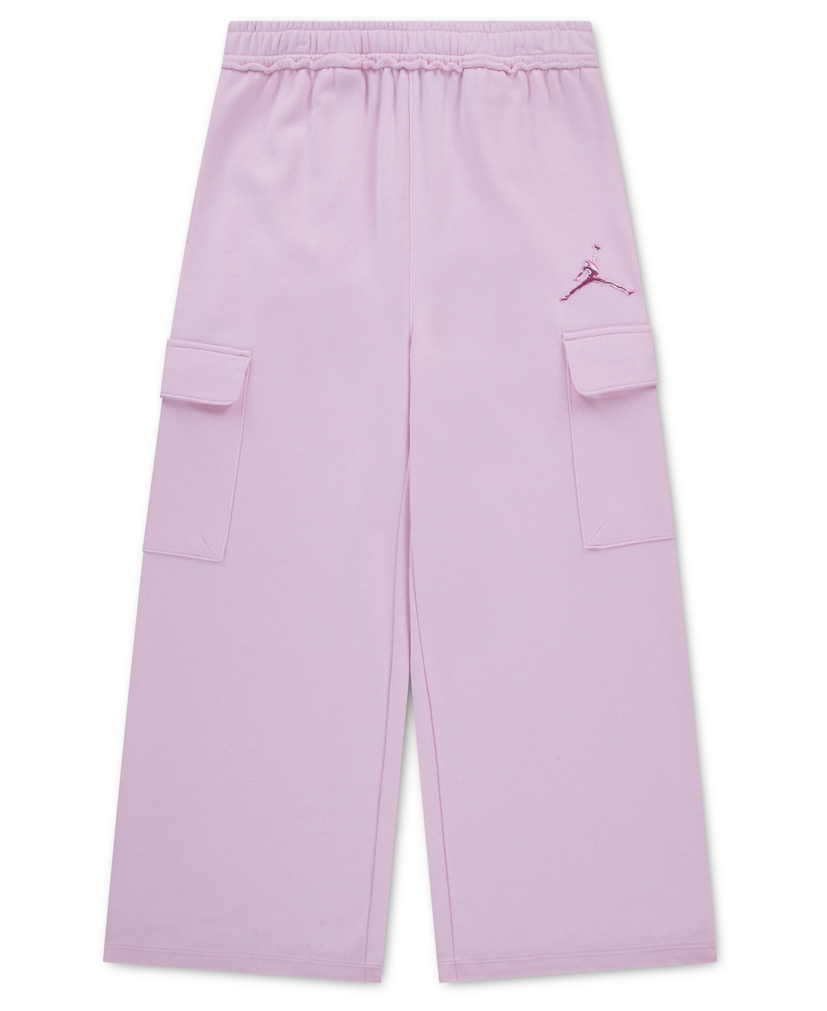 Click here for Jordan Girls 7-16 Wide-Leg Cargo Pants - Pink Foam prices