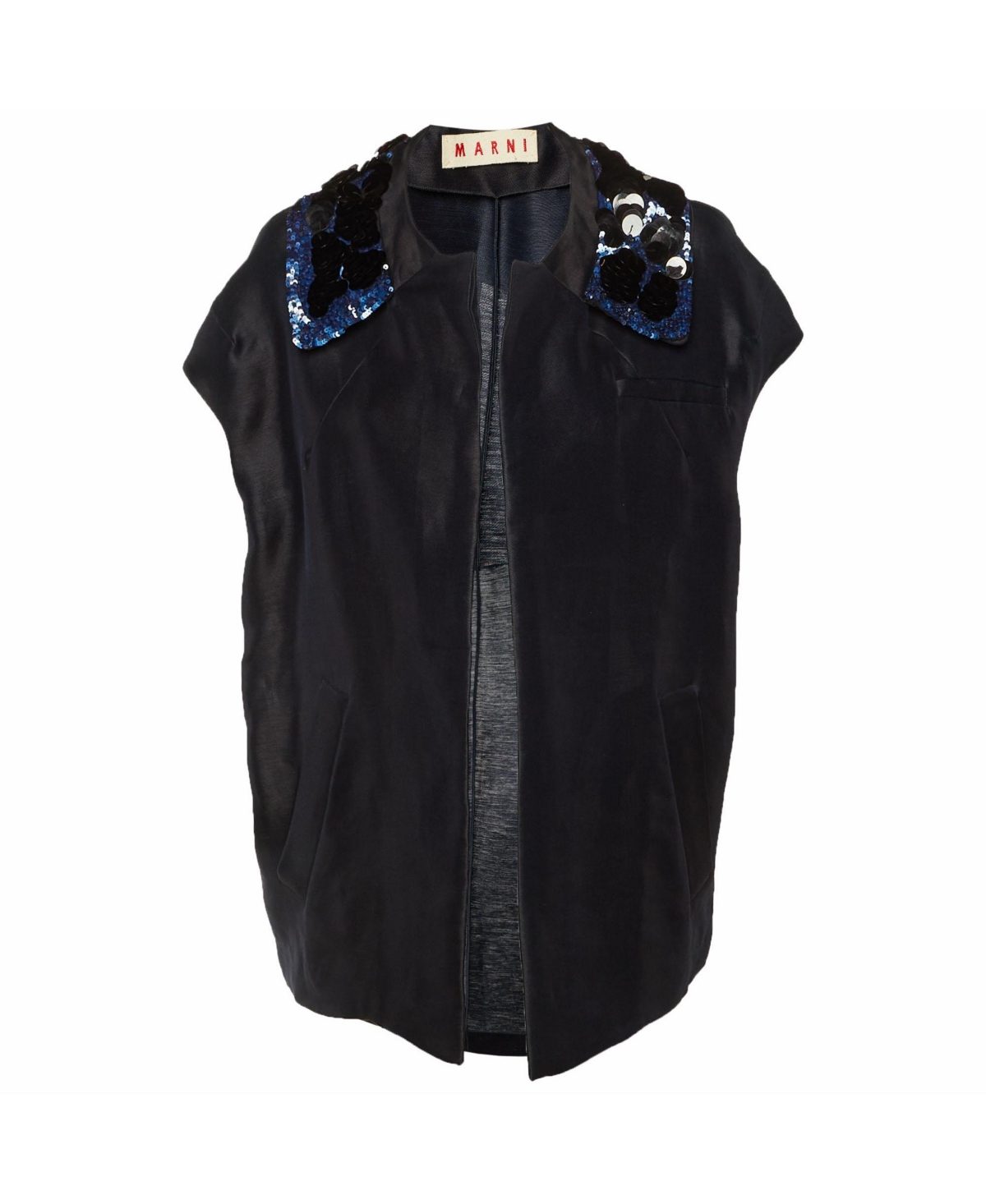 Click here for Pre-Owned Marni Womens Embellished Detail Silk and... prices