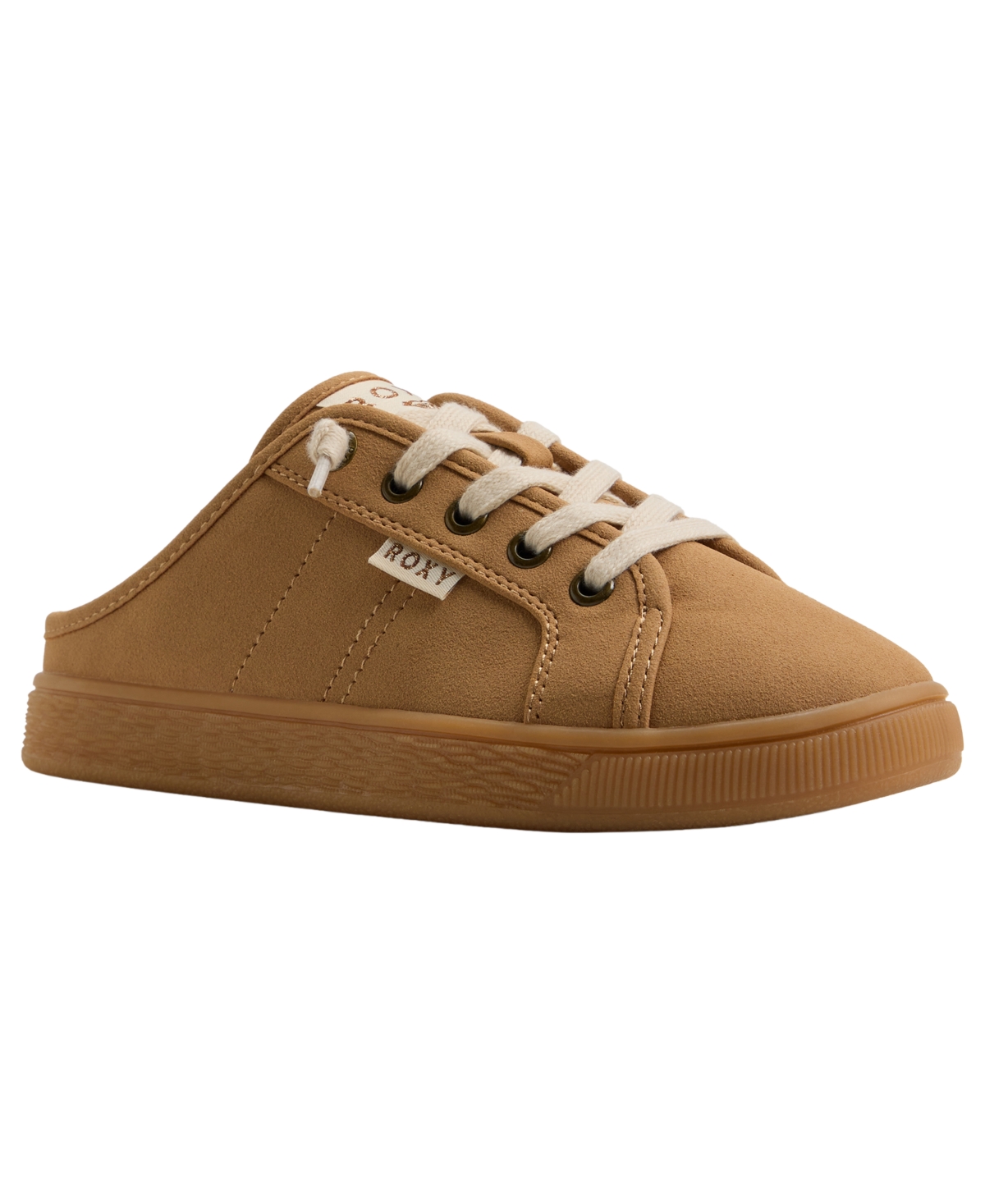 Click here for Roxy Womens Sunny Stroll Lace-Up Sneakers - Tan prices