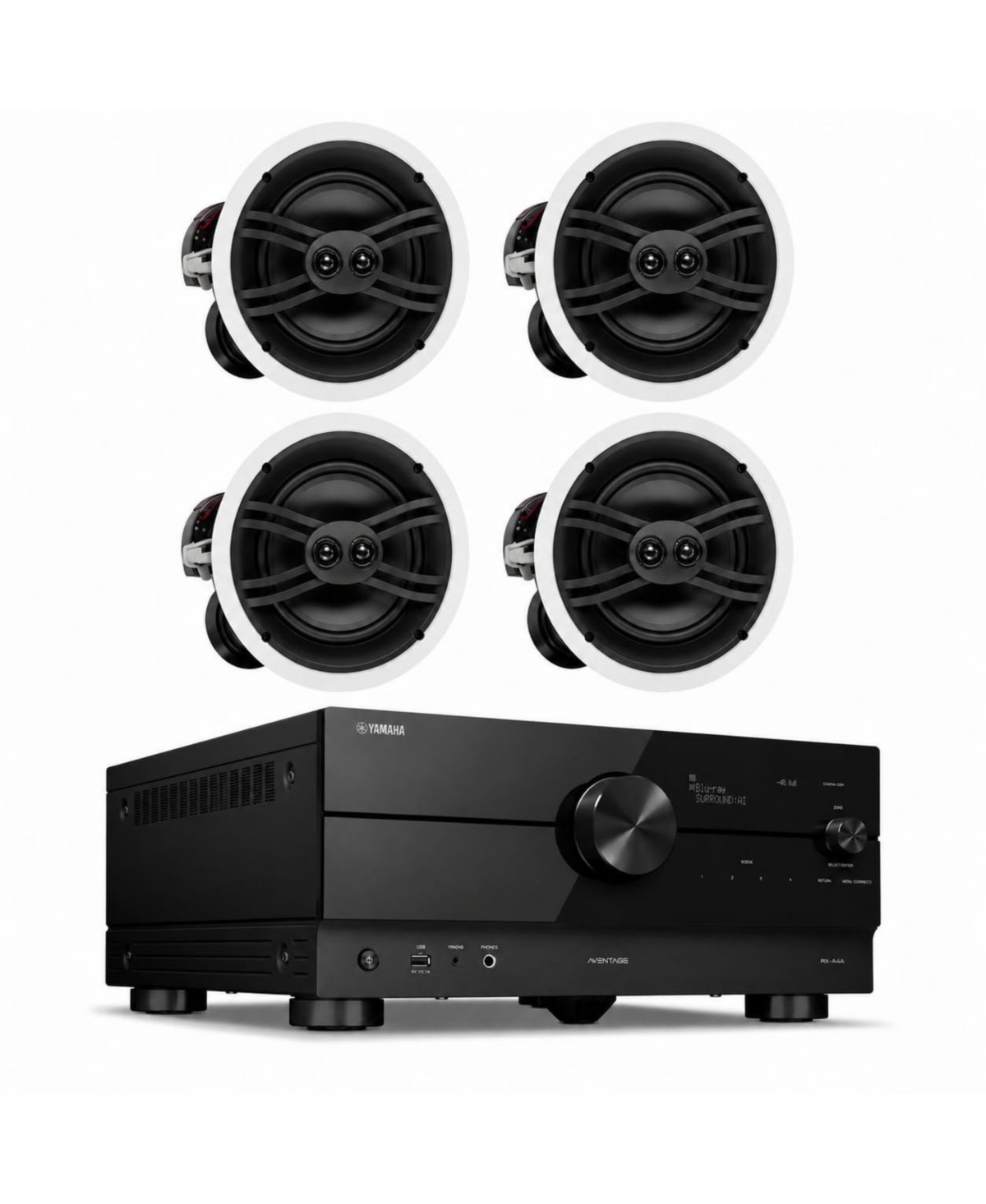 Click here for Yamaha Rx-A4A 7.2 Av Receiver with In-Ceiling Spea... prices