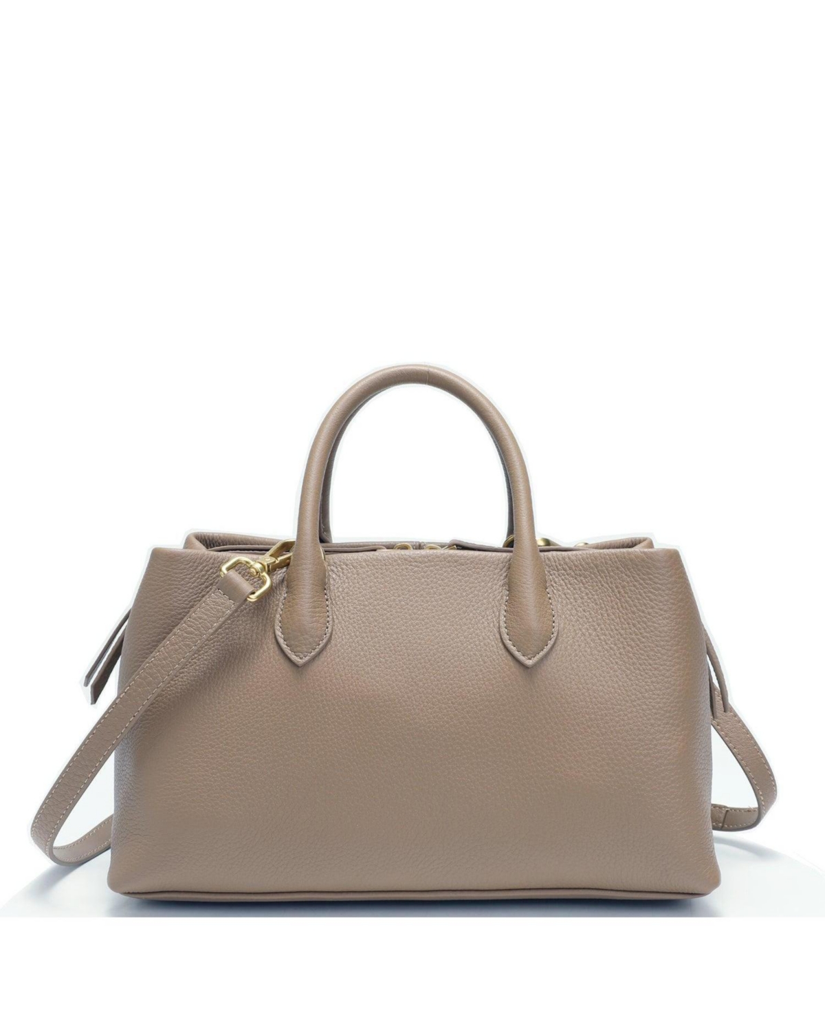 Click here for Susu Luna Pebbled Leather Top Handle Satchel Bag f... prices