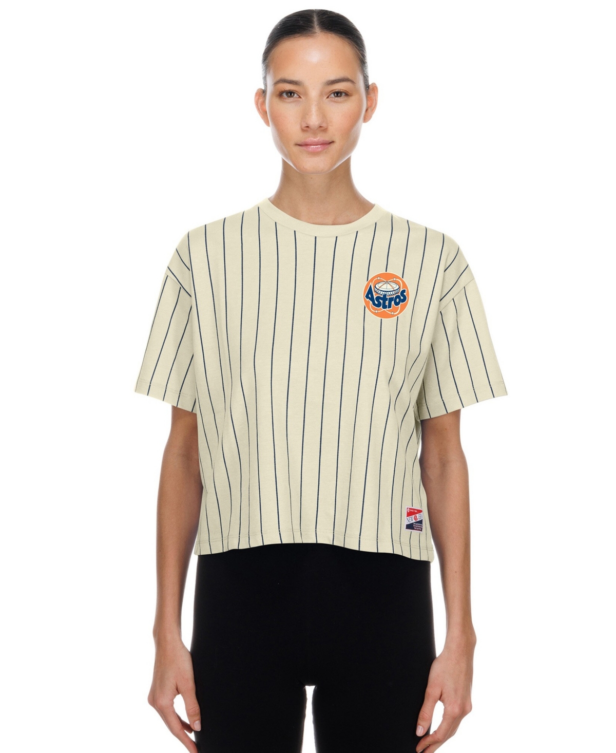 Click here for New Era Womens Cream Houston Astros Throwback Boxy... prices